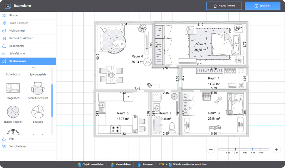 Raumplaner Online Kostenlos 2D 3D Software